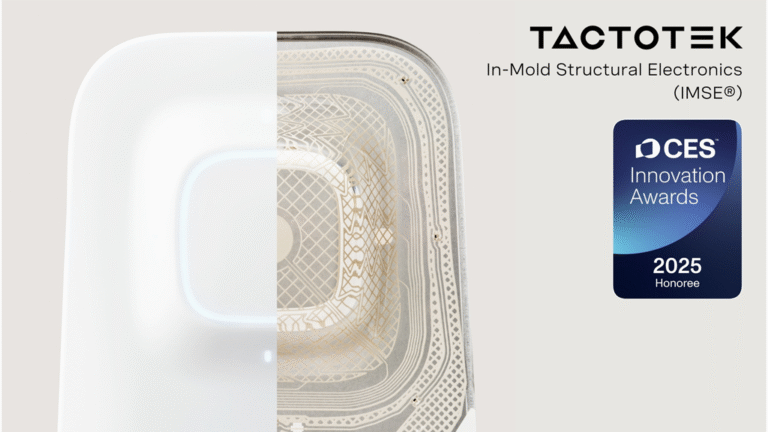 TactoTek® Wins Two 2025 CES Innovation Awards® for Pioneering IMSE ...